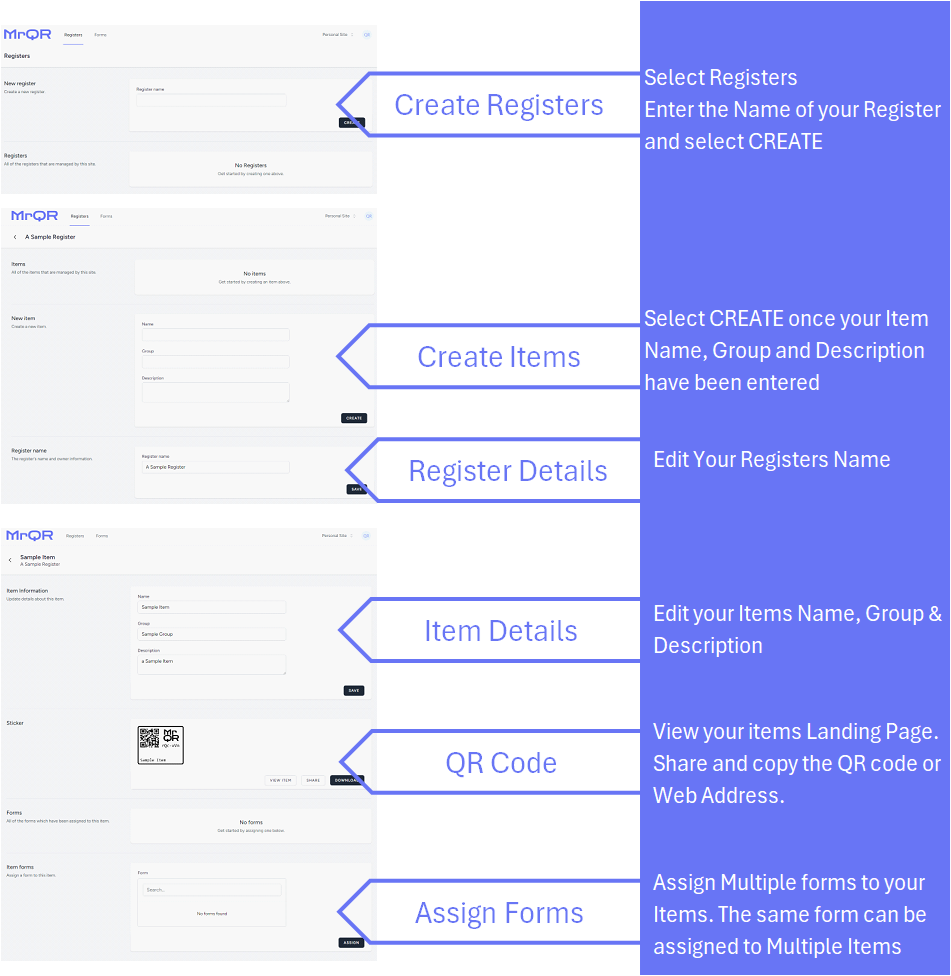 Quickstart | MrQR User Guides